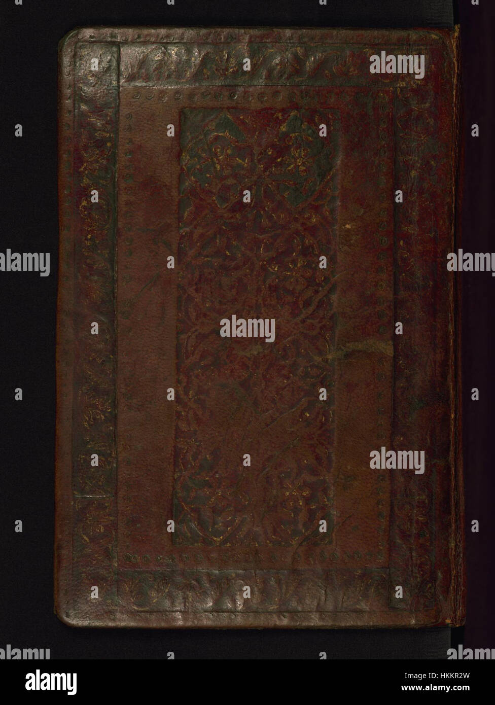 This historical artwork is a binding from the manuscript 'Yusuf and ...