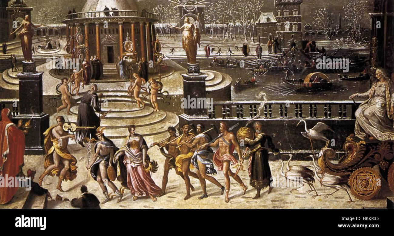 Antoine Caron’s 'The Triumph of Winter' is a Renaissance painting that ...