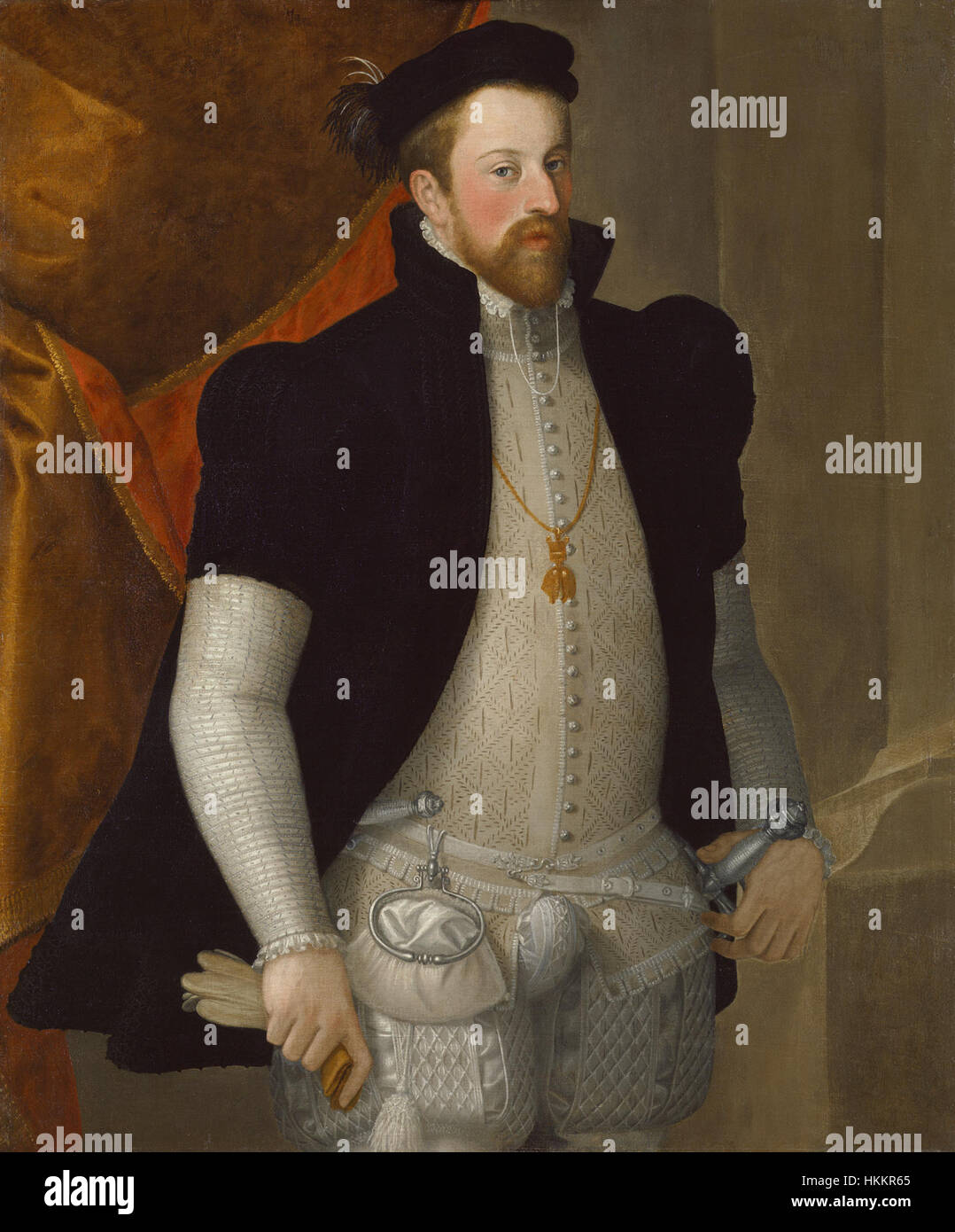 This historical portrait depicts Archduke Ferdinand II of Further ...