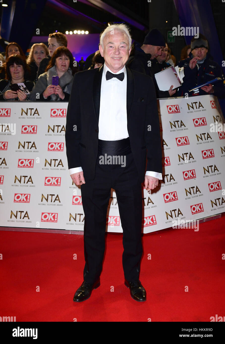 Michael Fenton Stevens arriving at the National Television Awards 2017 ...