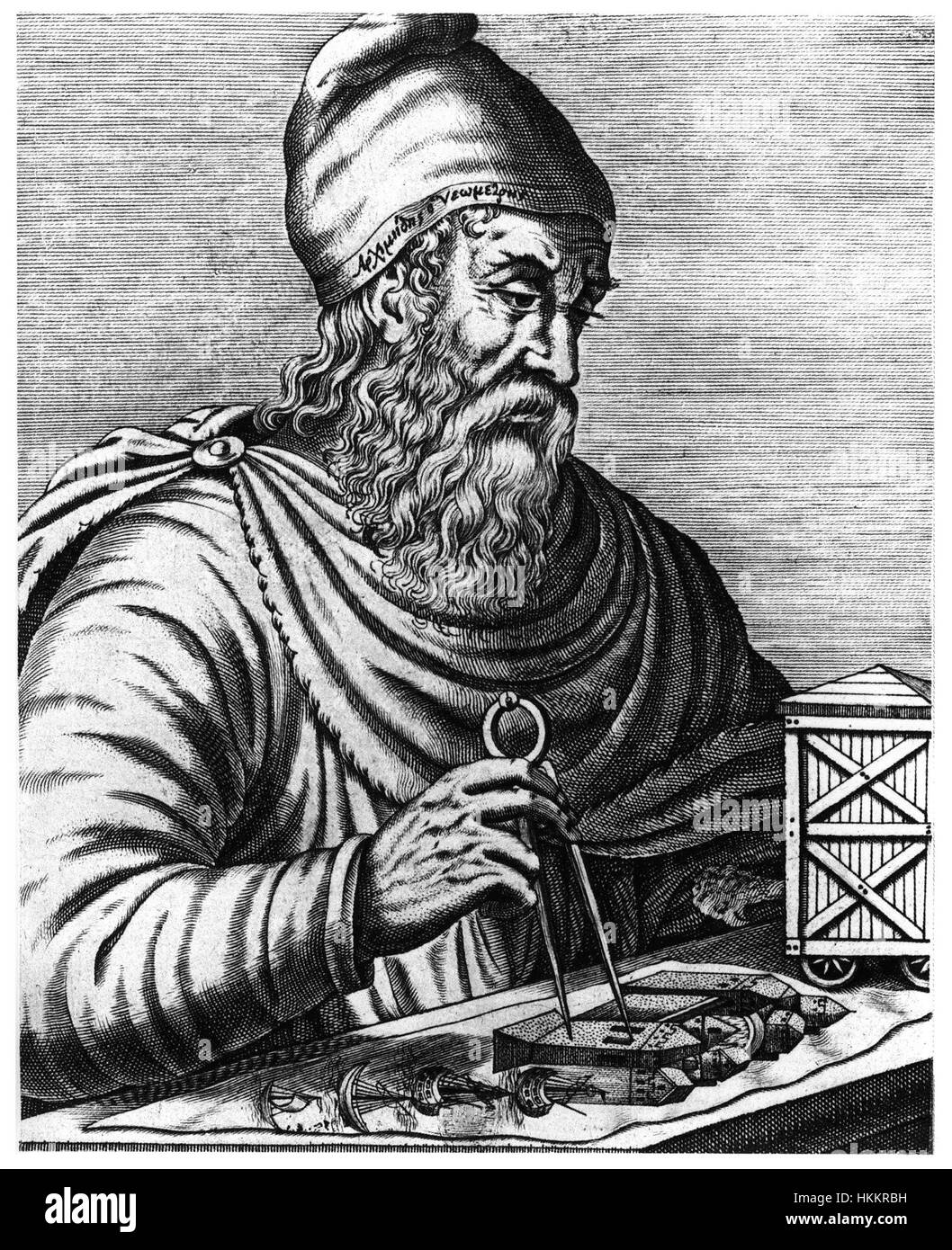'Archimedes 1' is a depiction of the great Greek mathematician ...