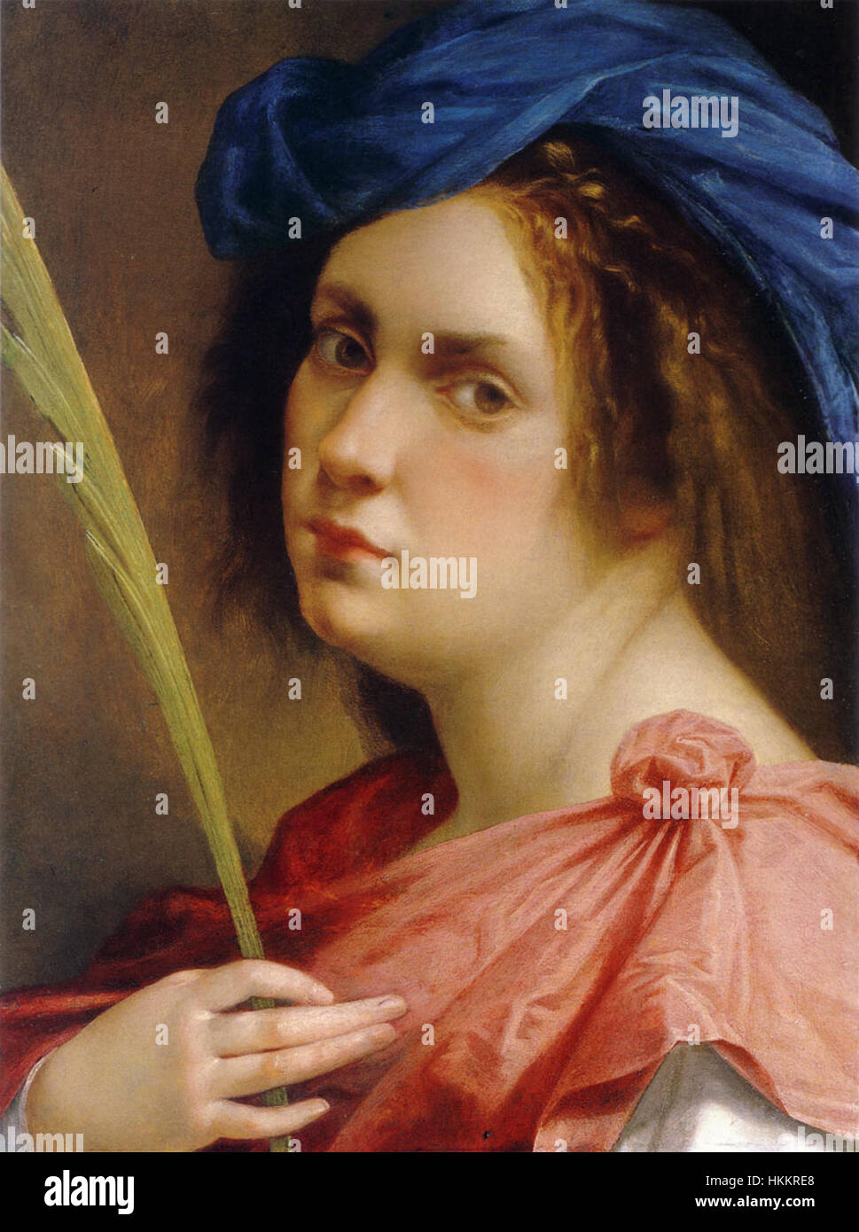 Artemisia Gentileschi’s *Selfportrait as a Martyr* showcases the artist ...