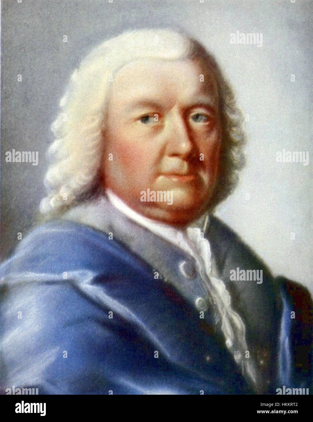 'BachMeiningenPastel' is a pastel artwork representing Johann Sebastian ...