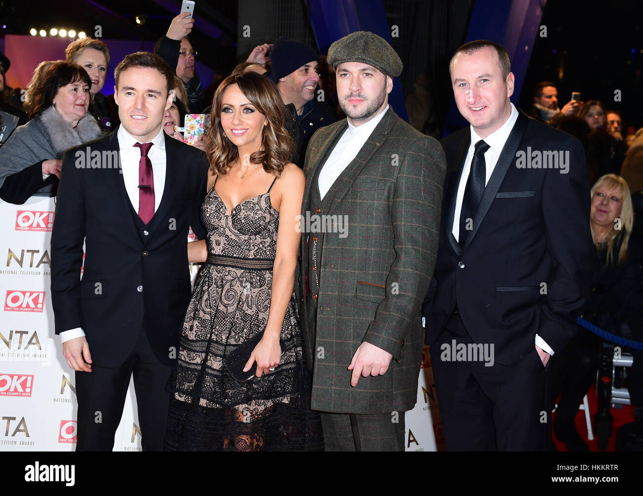 Andrew whyment arriving national television awards 2017 hi-res stock ...
