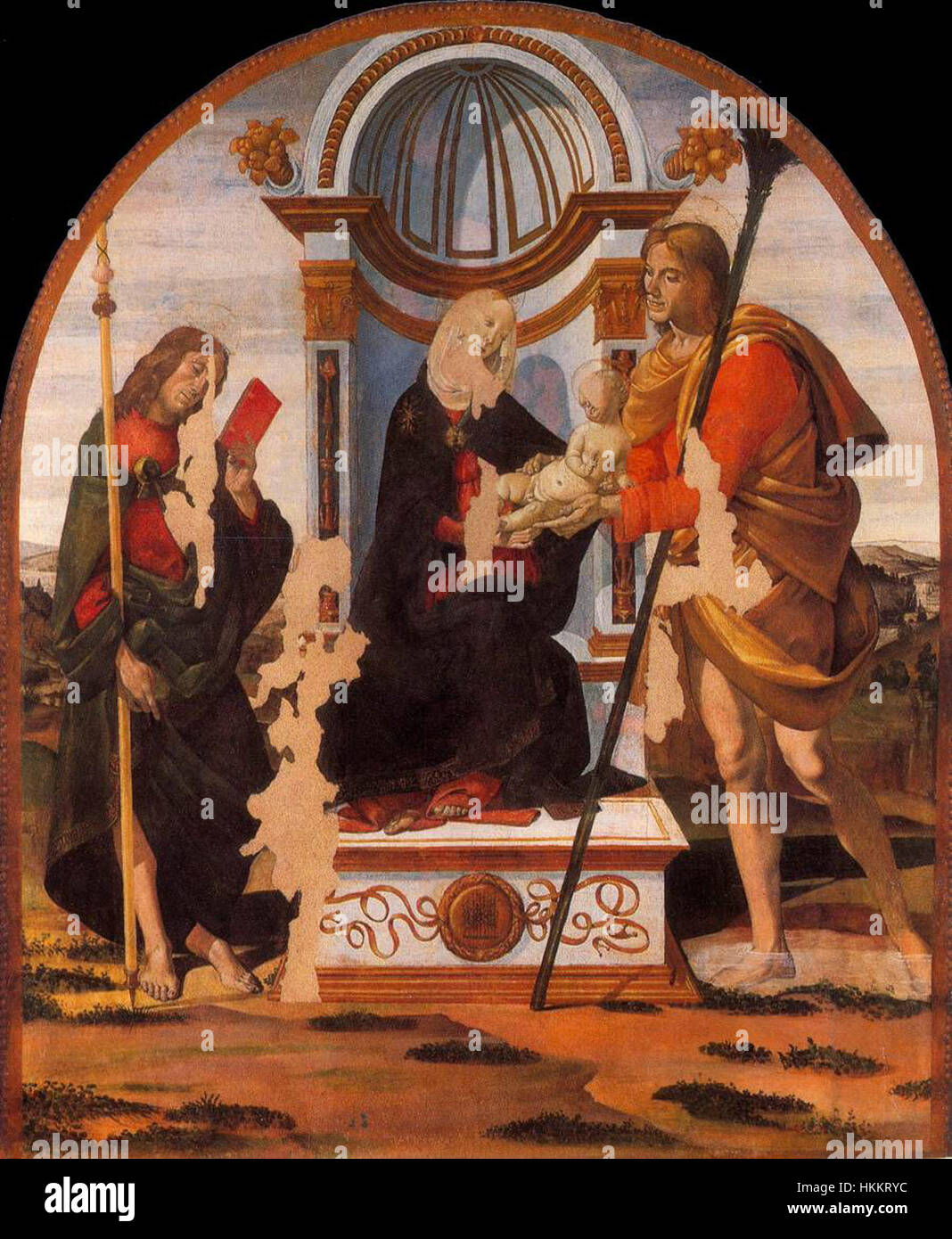 Bartolomeo Della Gatta’s 'Madonna and Child with Sts James and ...
