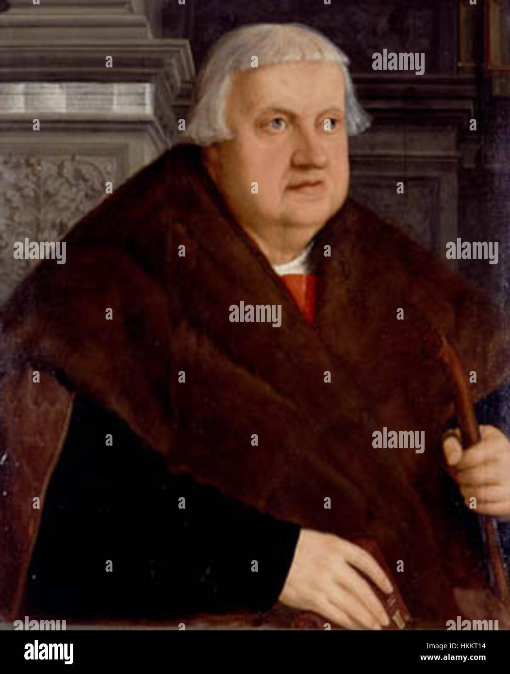 *Amberger Konrad Peutinger* is an oil painting by the renowned artist ...