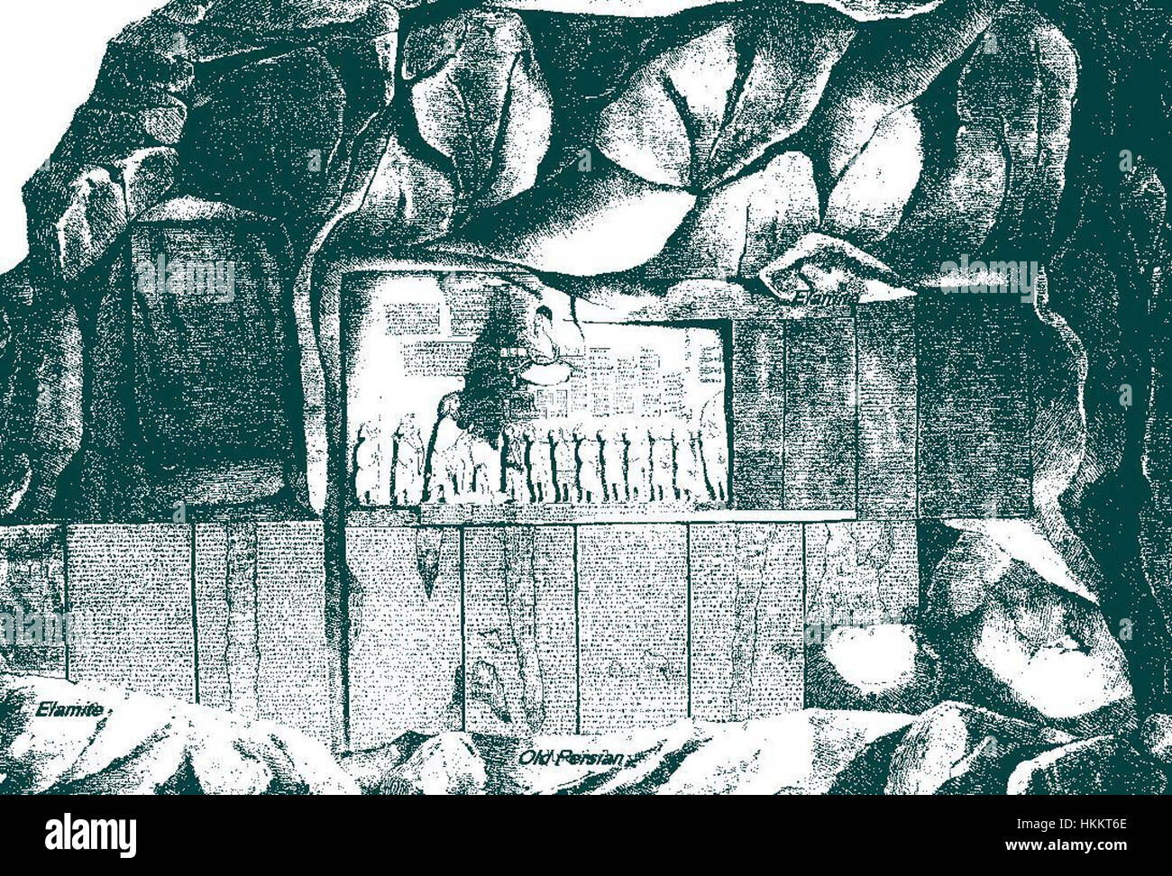 Behistun inscription hi-res stock photography and images - Alamy