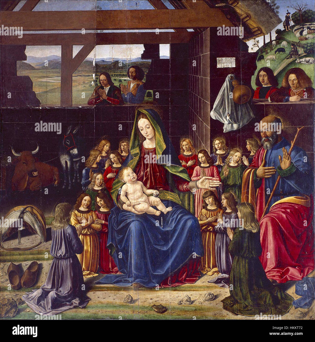 Nativity scene old master hi-res stock photography and images - Alamy