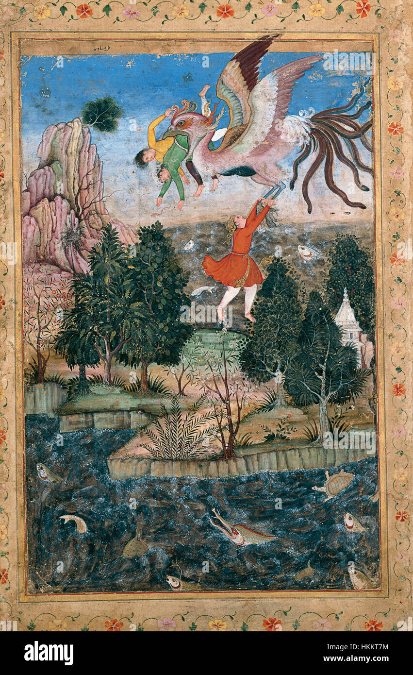 Simurgh art hi-res stock photography and images - Alamy