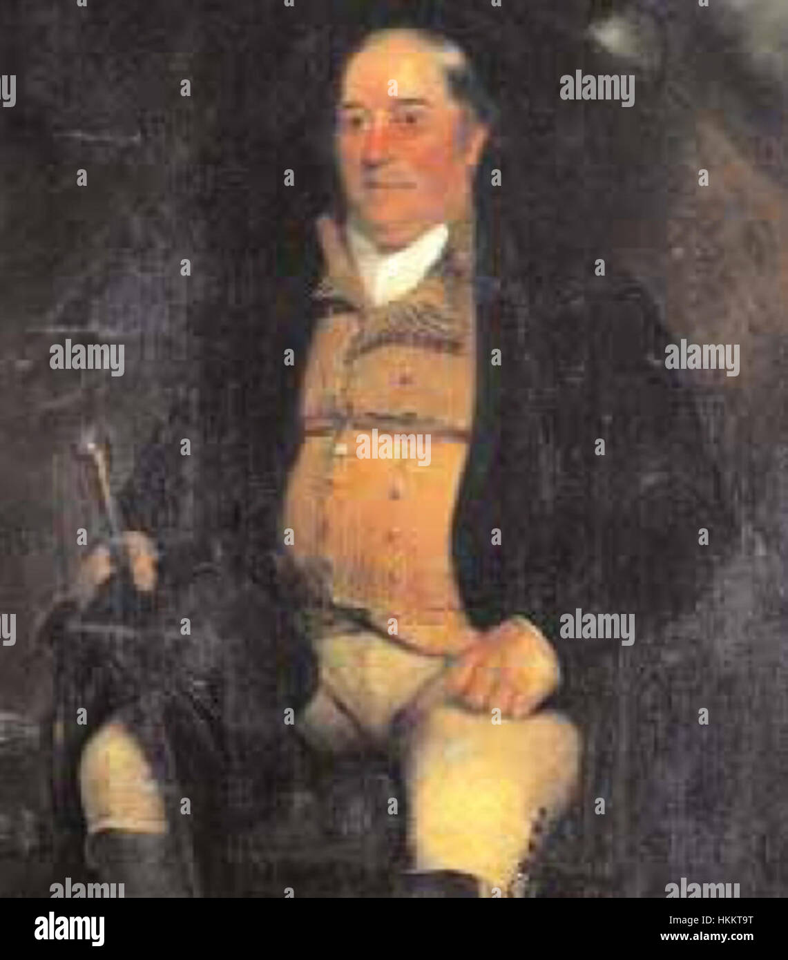 The portrait of Benjamin Jesty, an important figure in the history of ...