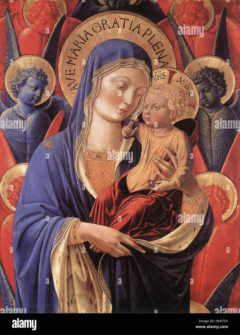 Benozzo Gozzoli's 'Madonna and Child' is an iconic oil painting that ...