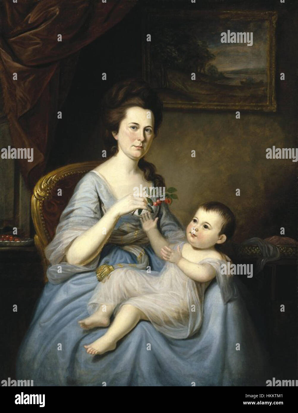 Charles child art deco painting hi-res stock photography and images - Alamy