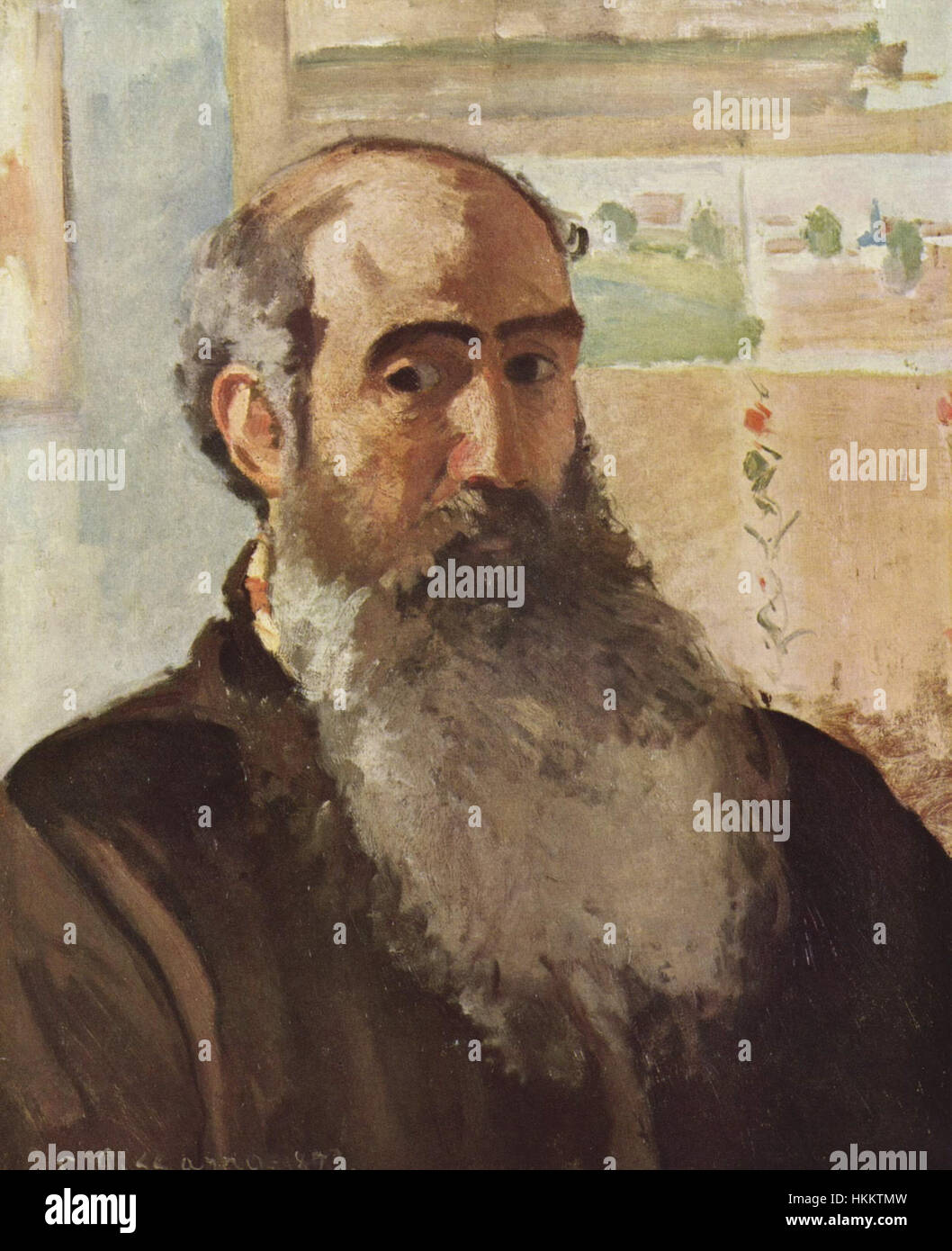 Art painting camille pissarro hi-res stock photography and images - Alamy