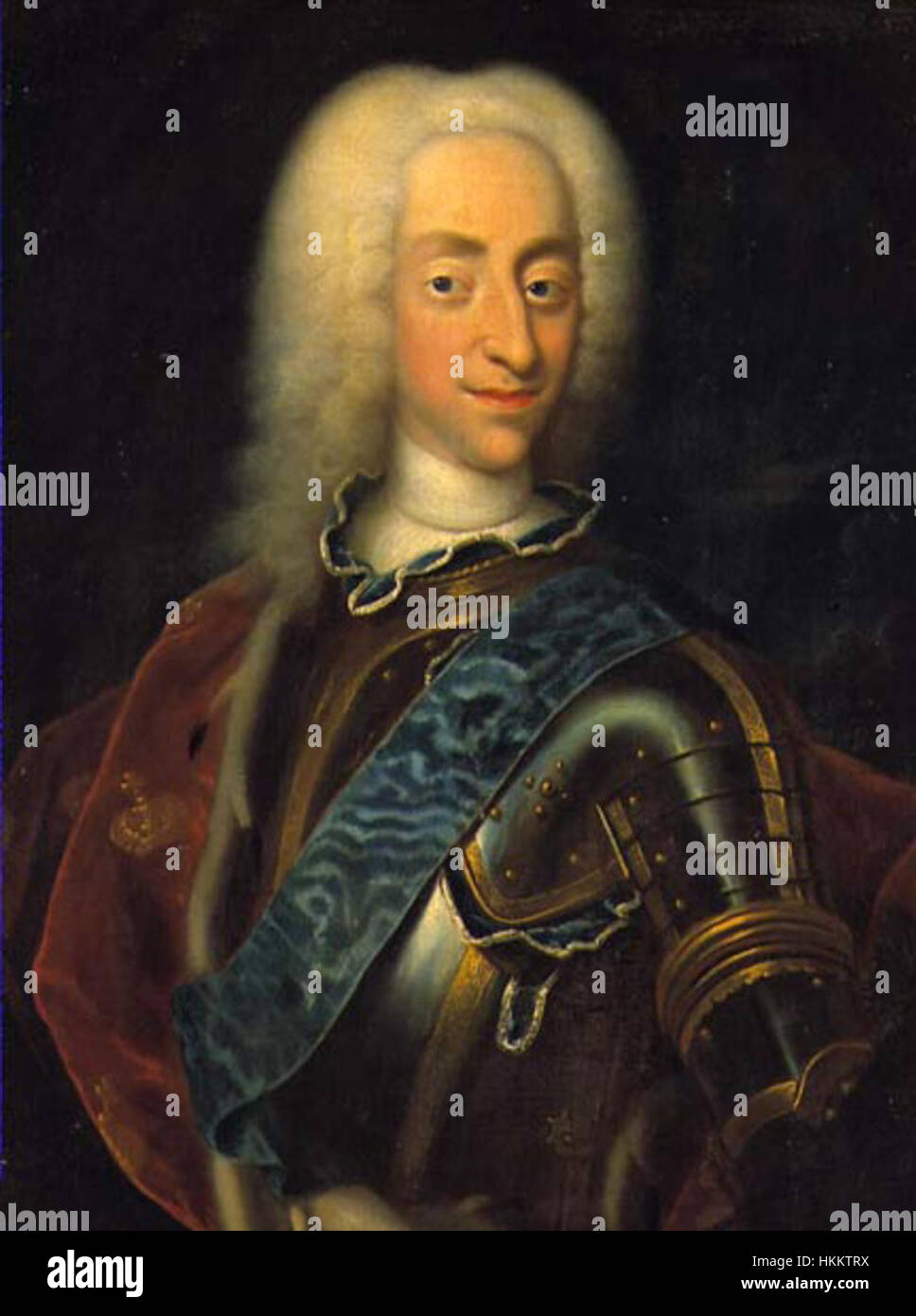 Christian VI’s portrait showcases the elegance and regal presence of ...