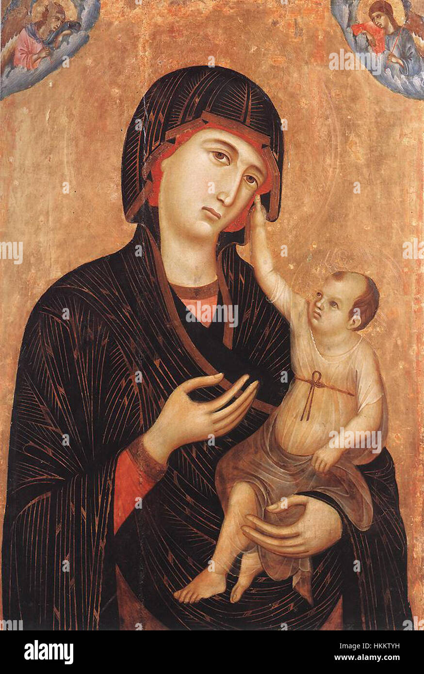 Duccio di buoninsegna madonna and child hi-res stock photography and images - Alamy