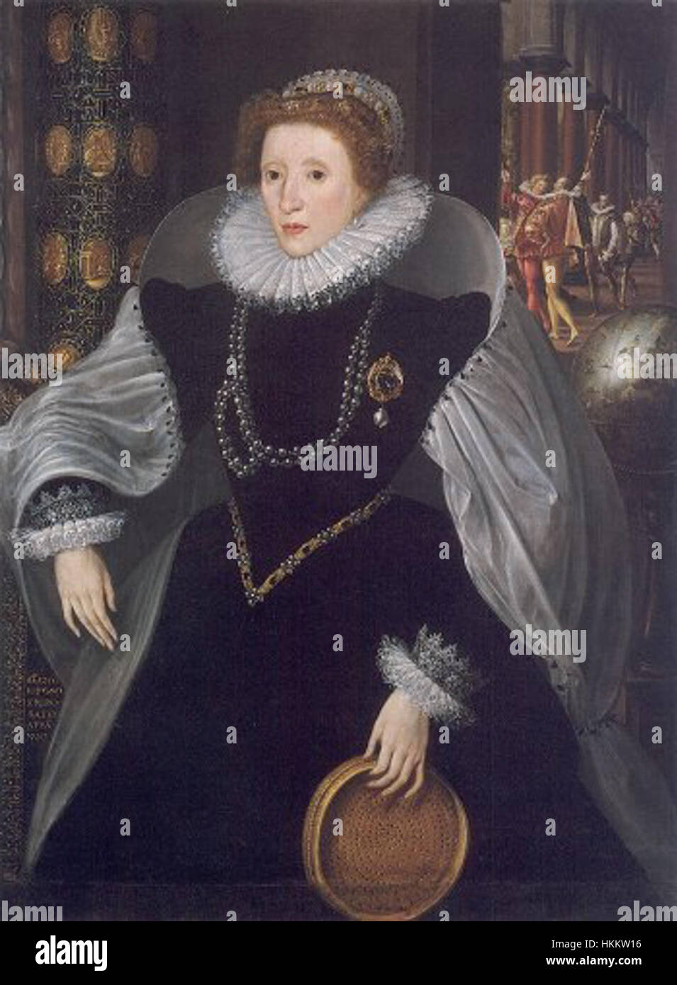 This portrait attributed to an unknown artist from the early 16th ...