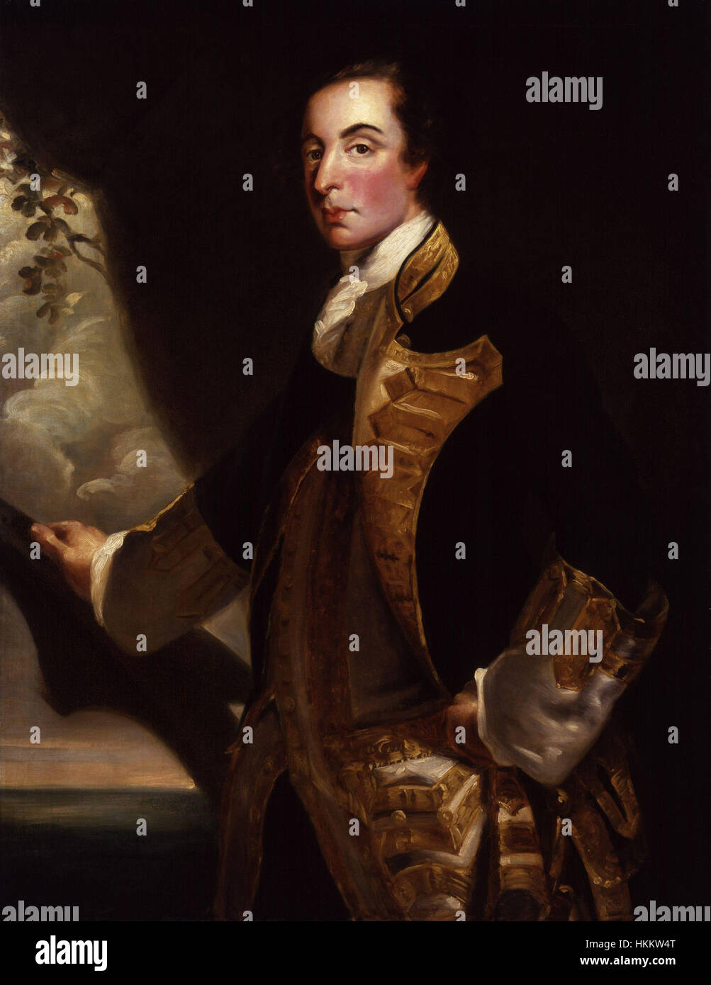 This portrait by Sir Joshua Reynolds depicts George Bridges Rodney, 1st ...