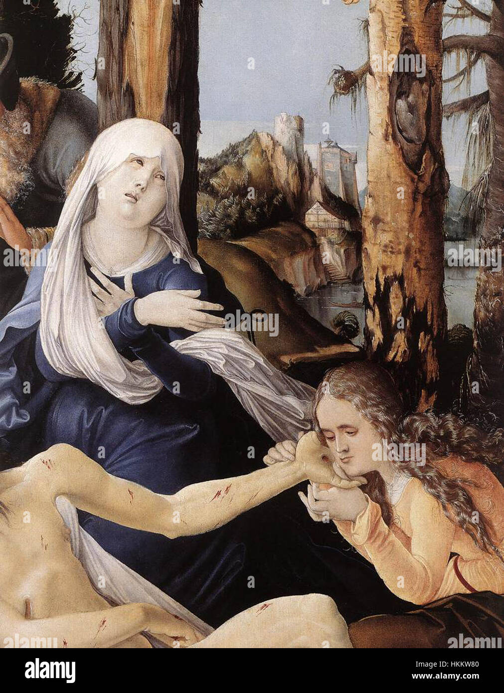 This detail from â€˜The Lamentation of Christâ€™ by Hans Baldung ...