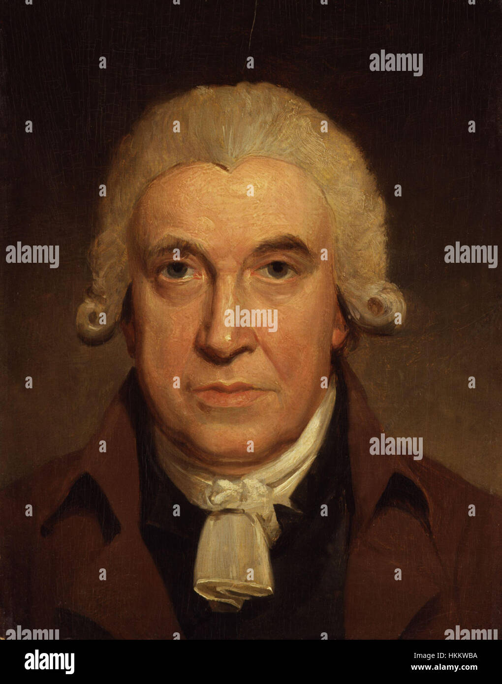 This 18th-century portrait by Henry Howard depicts James Watt, the ...
