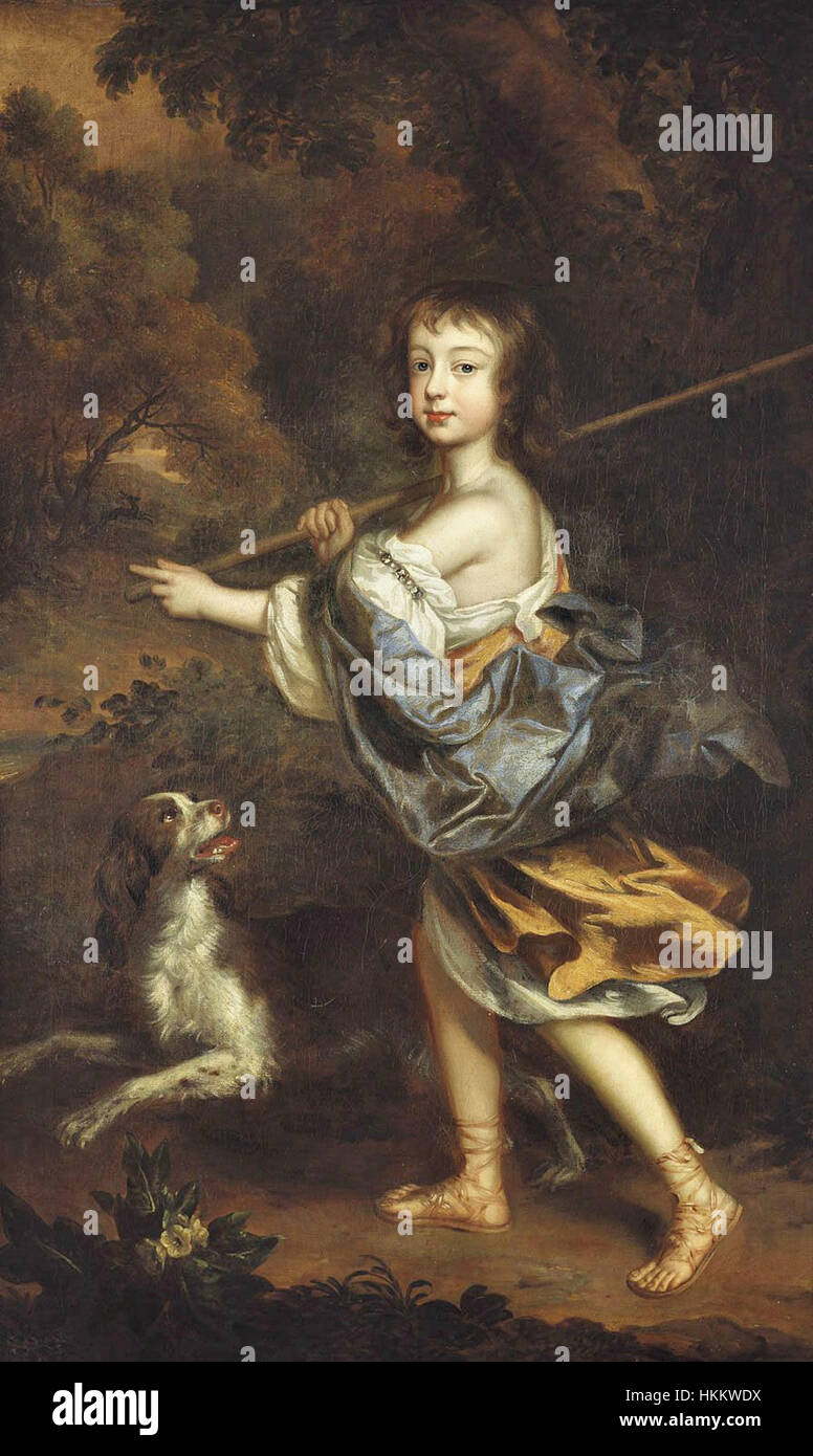 This portrait of James, Duke of Cambridge, painted by Peter Wissing ...