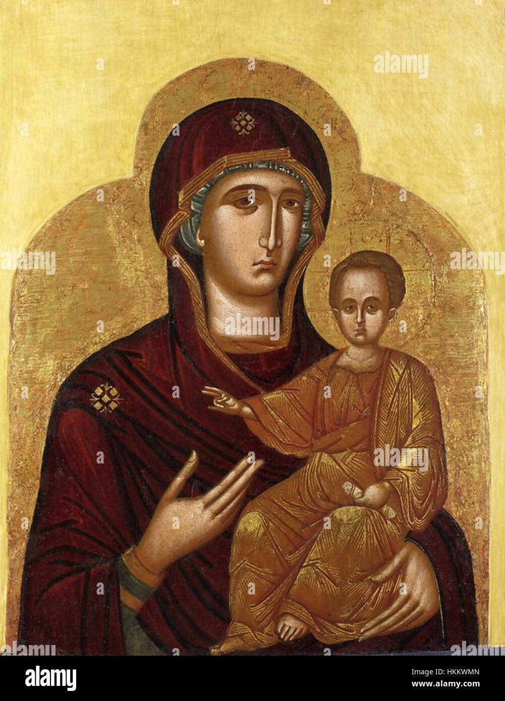 Virgin hodegetria macedonia hi-res stock photography and images - Alamy