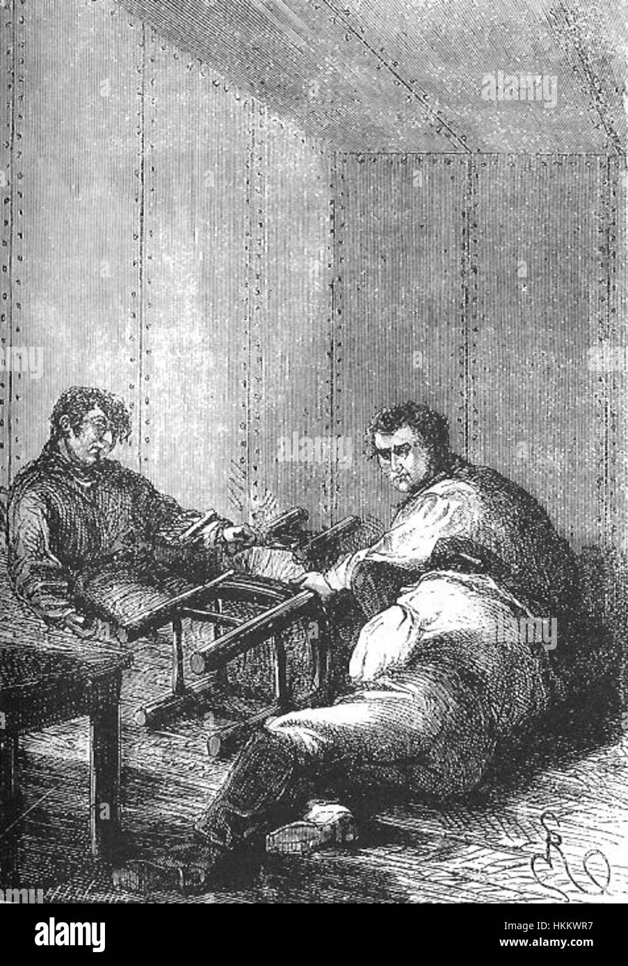 This illustration from the 1870s, created by Neuville and Riou, depicts ...