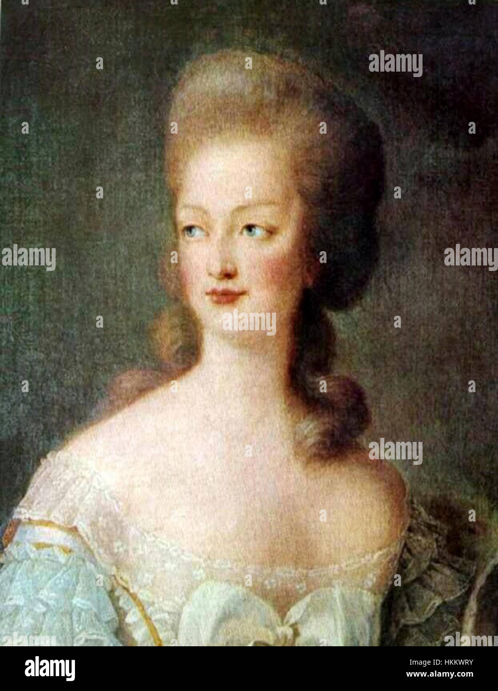 This 1778 portrait of Marie Antoinette captures the French queen in an ...