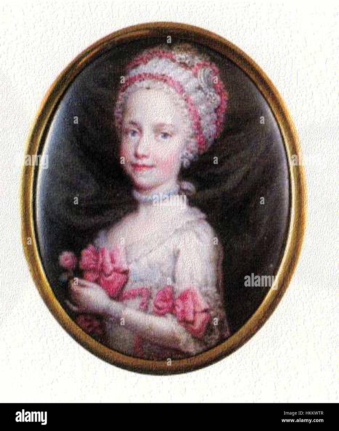 This portrait of Maria Anna of Austria, dating from the late 18th ...