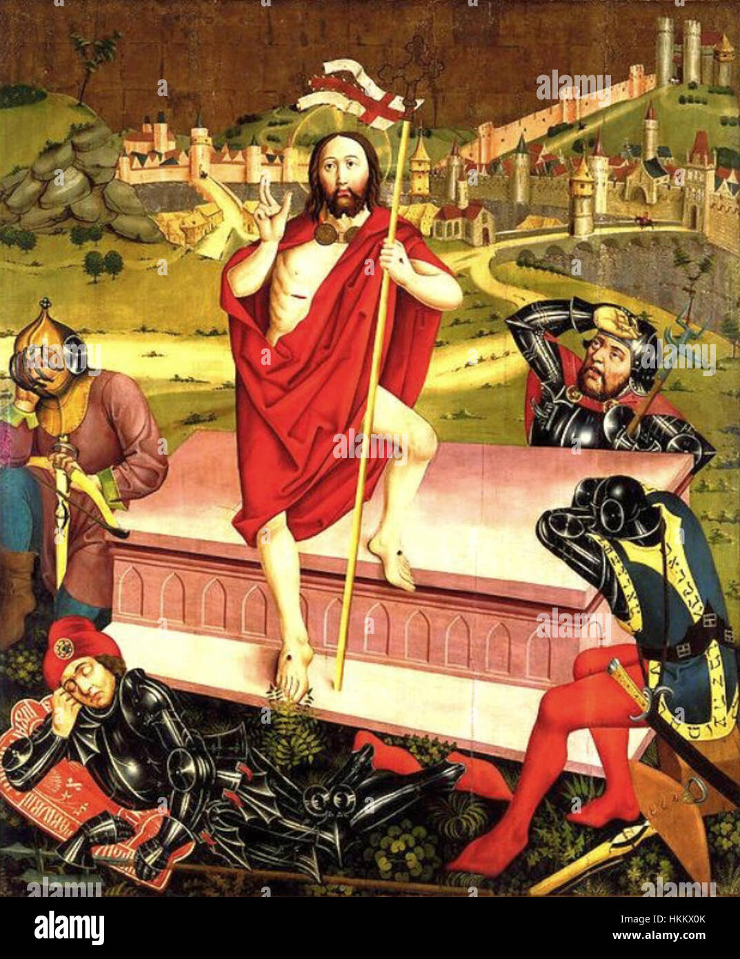 'Obilman Resurrection' is a symbolic painting reflecting themes of ...