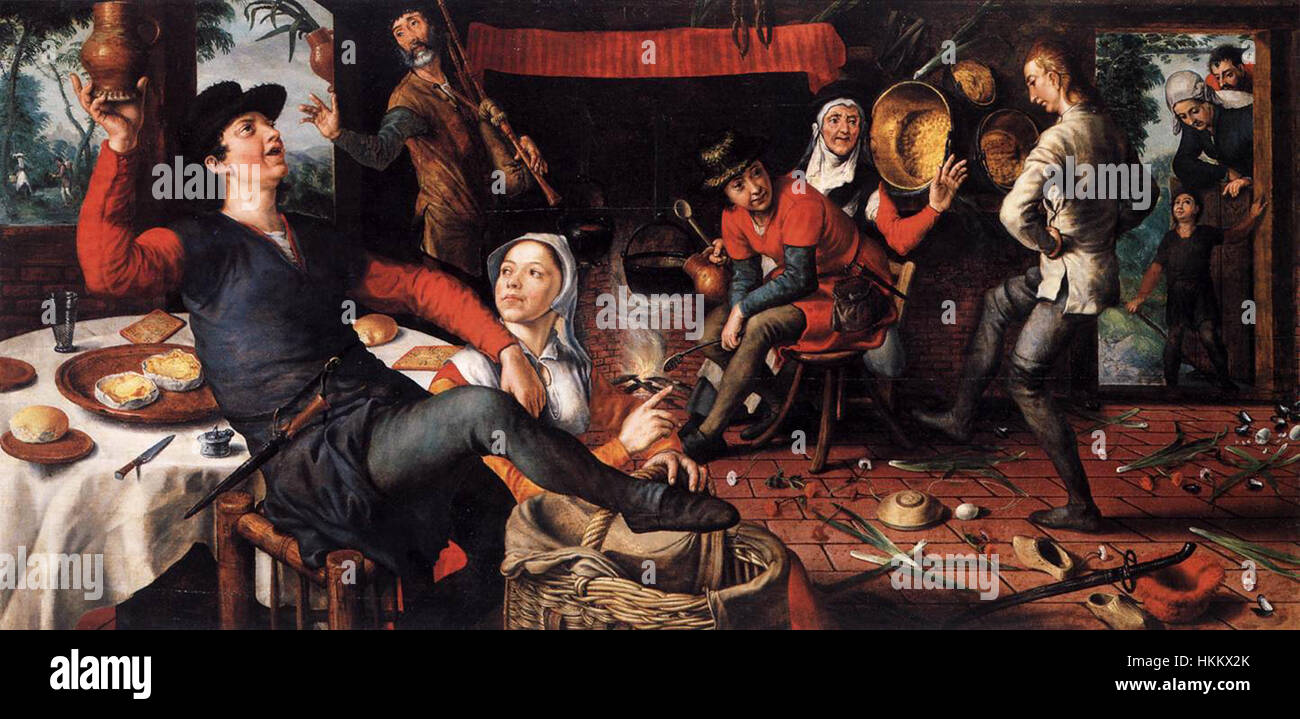 Art painting pieter aertsen hi-res stock photography and images - Alamy