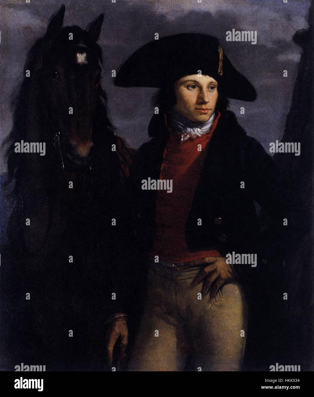 This portrait by Pierre-Paul Prud'hon depicts Georges Anthony ...