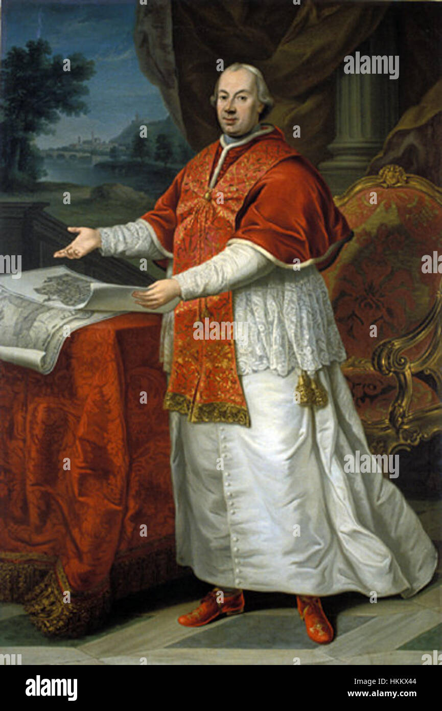 'Pio VI' is a historical portrait painting of Pope Pius VI, created ...