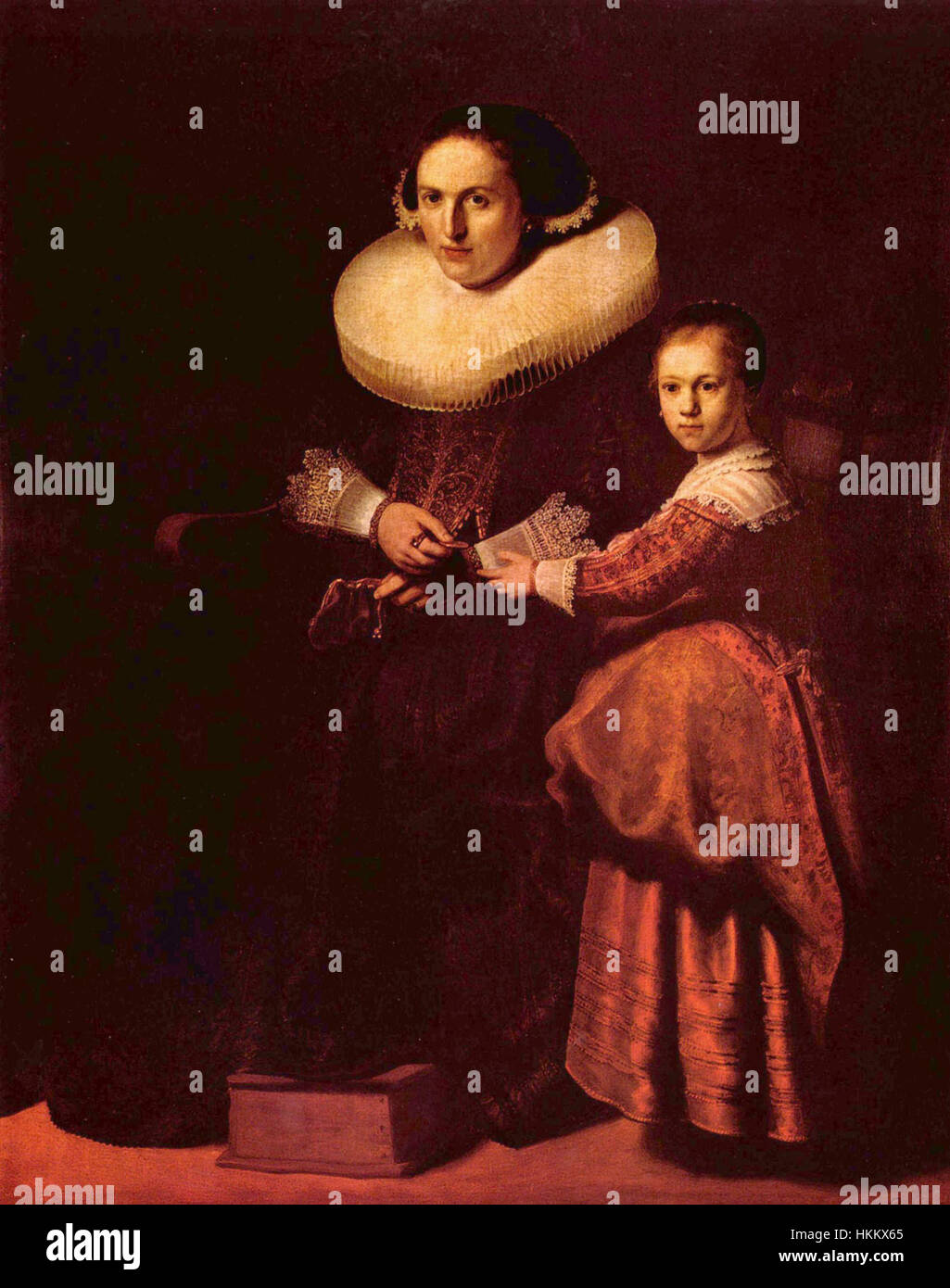 Rembrandt van rijn artist drawing hi-res stock photography and images ...