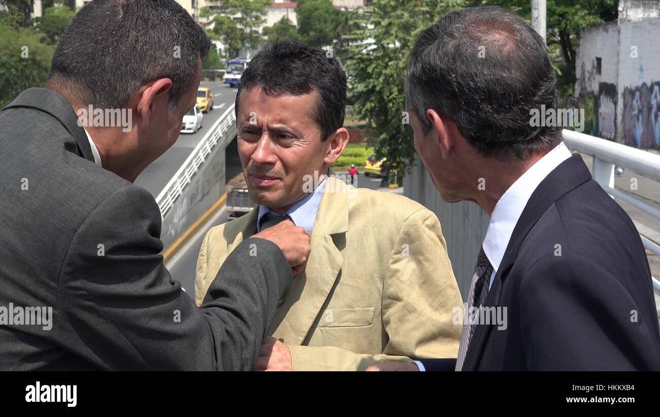 Corrupt Business Man Stock Photo - Alamy