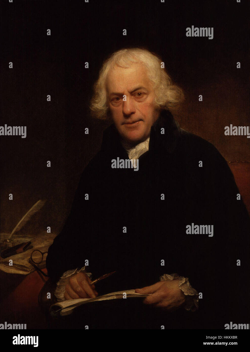 'Thomas Sandby' by Sir William Beechey is a portrait painting of the ...