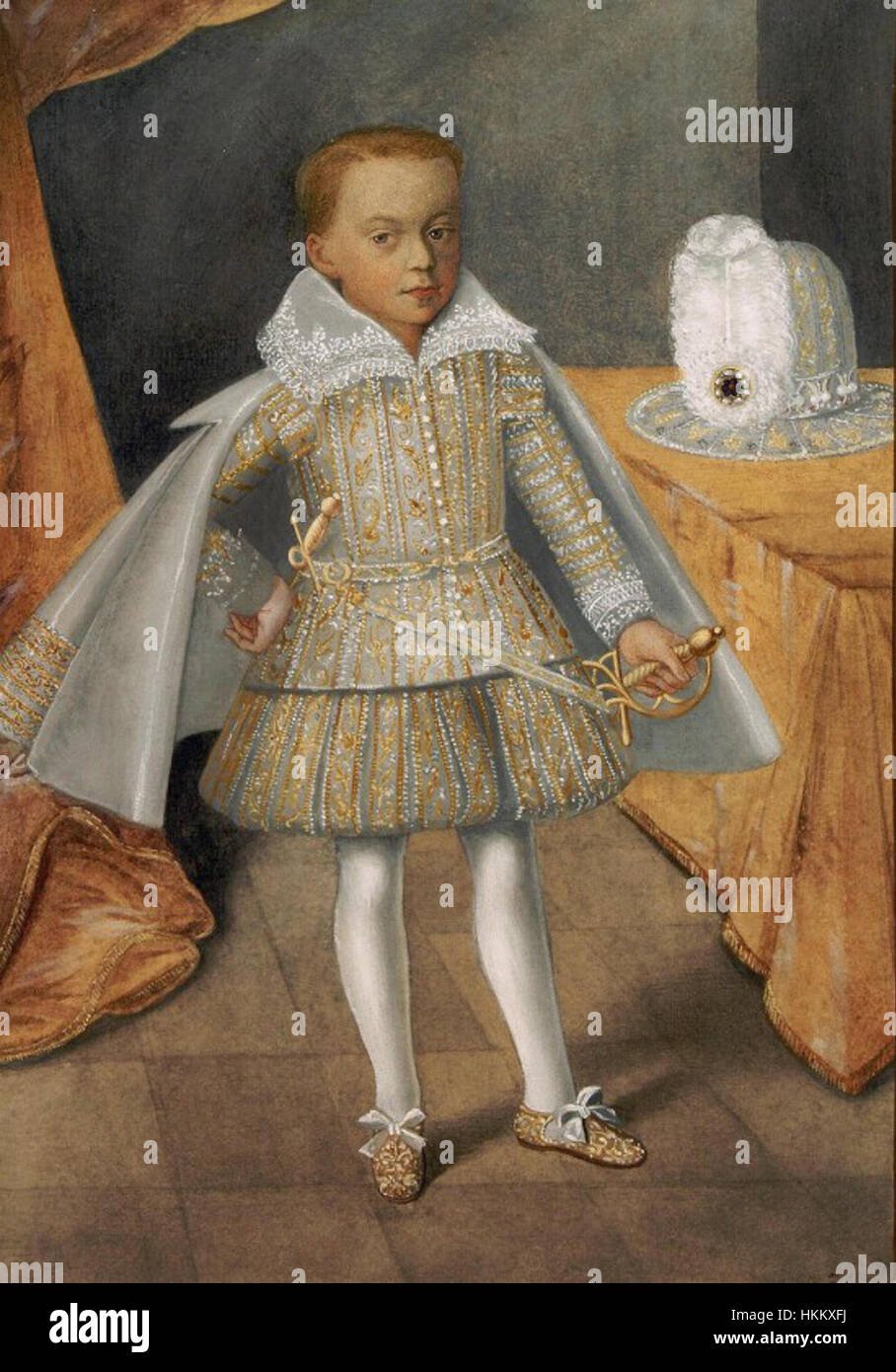 A portrait of Charles Vasa by artist Zinn Alexander, capturing the ...