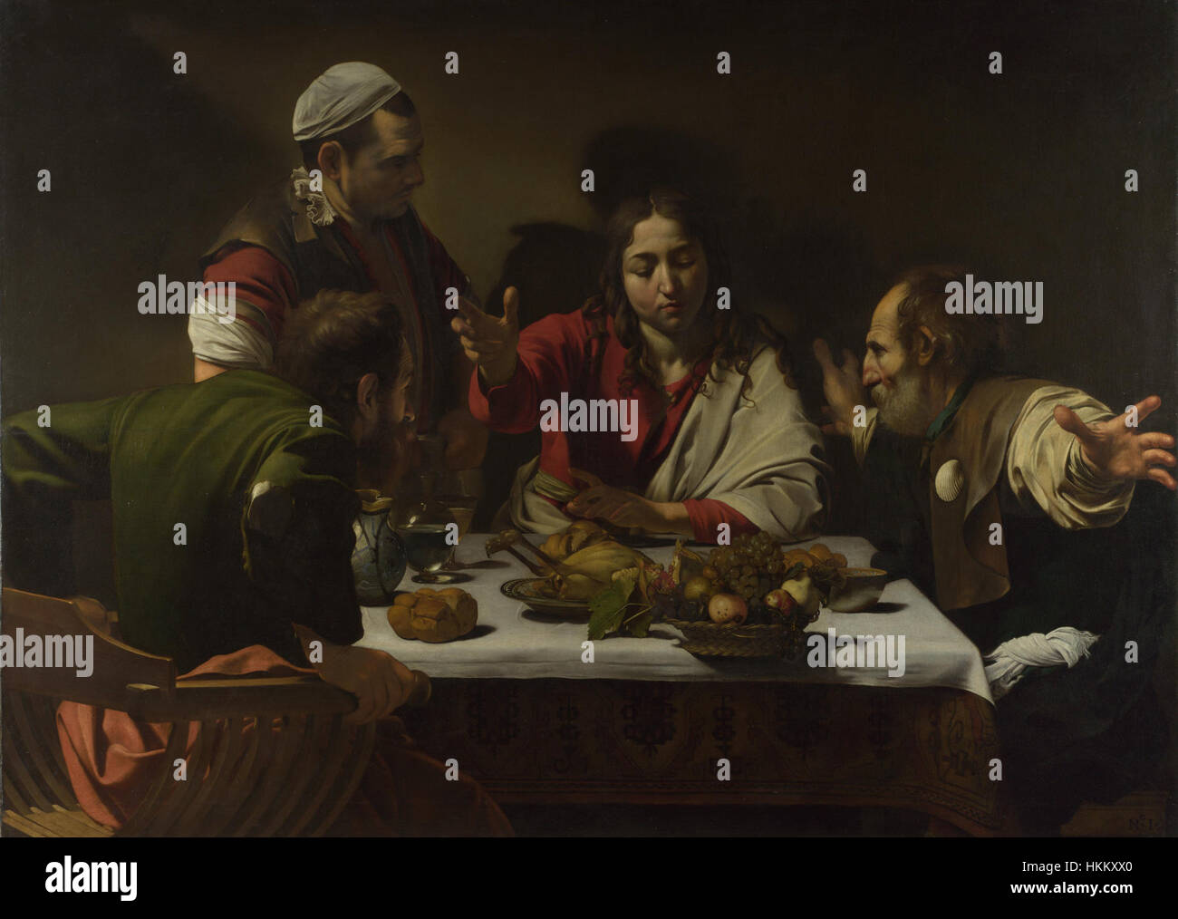 Caravaggio painting london hi-res stock photography and images - Alamy