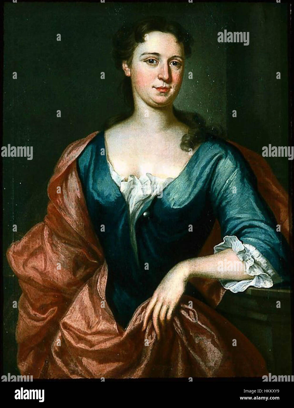 John Smibert's 1729 portrait of Mrs. Tyng is an elegant example of ...