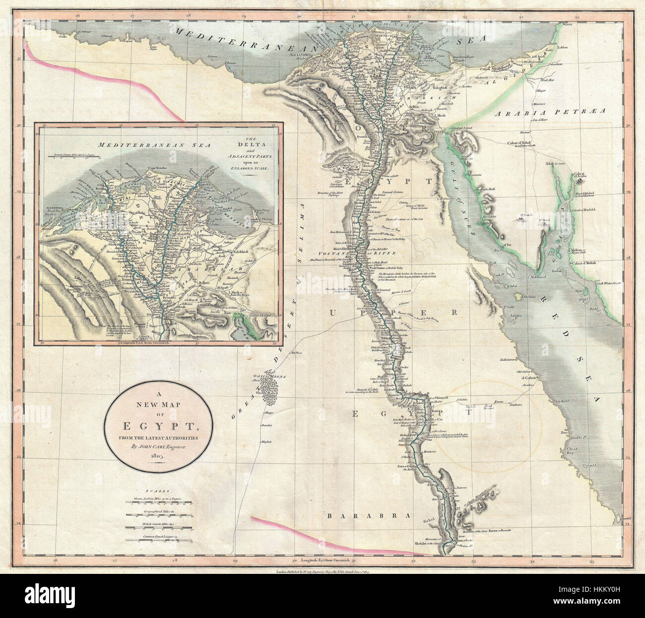 Egypt during 1800s hi-res stock photography and images - Alamy