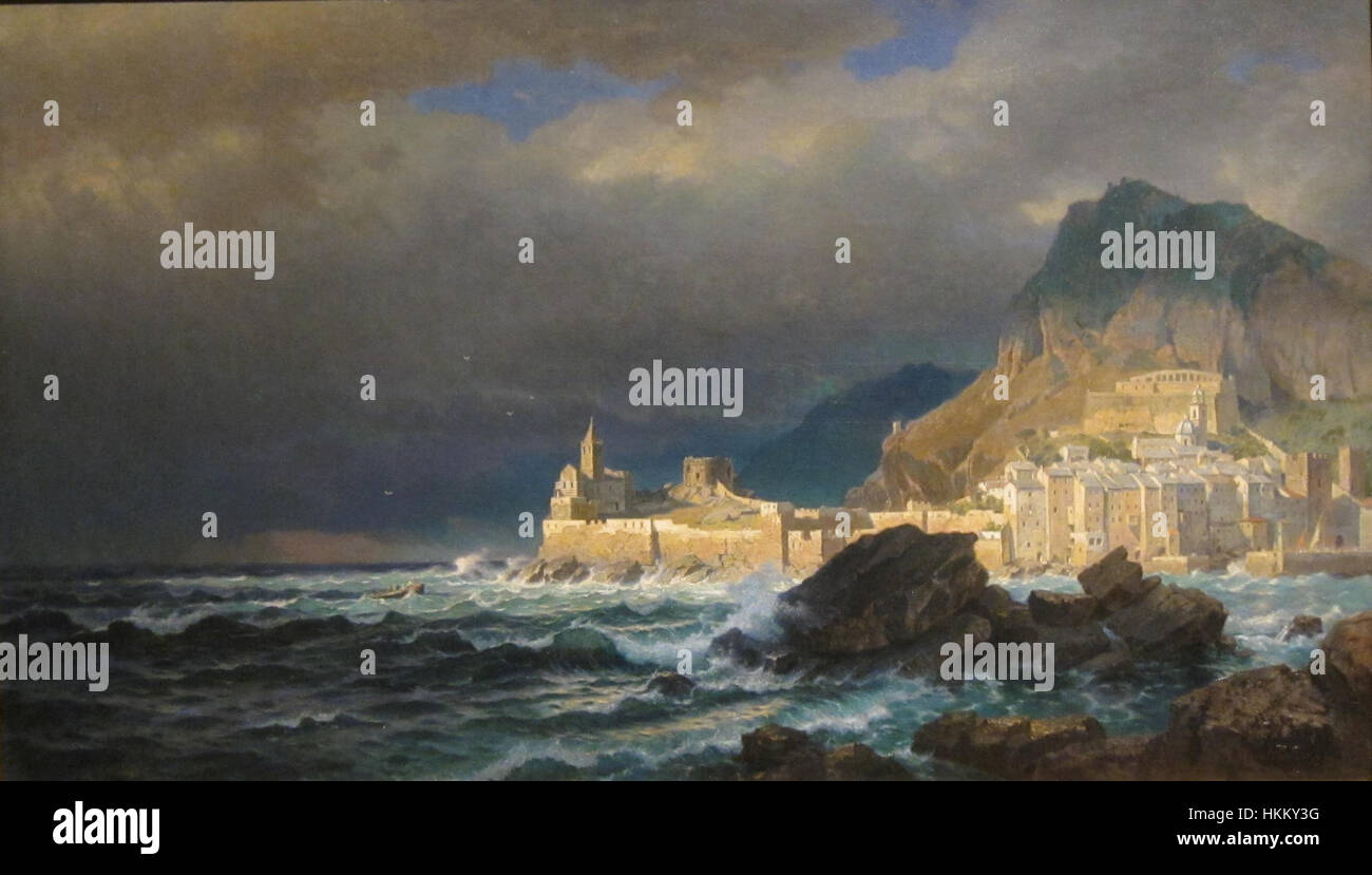 Porto venere painting hi-res stock photography and images - Alamy