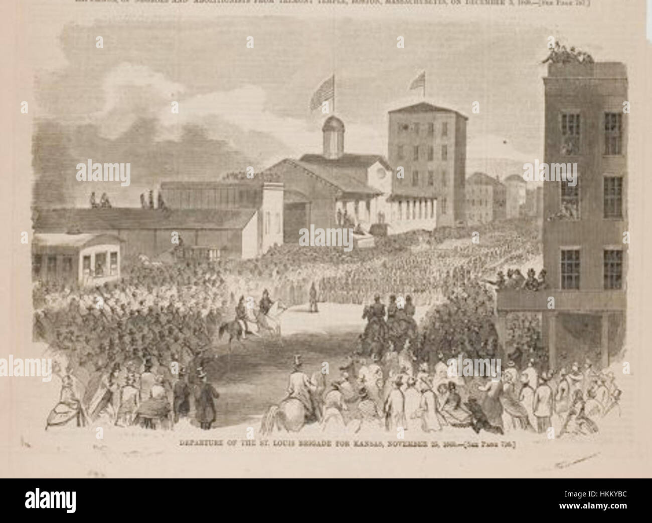 Winslow Homer’s 1860 painting titled 'Abolitionist Expulsion' depicts a ...