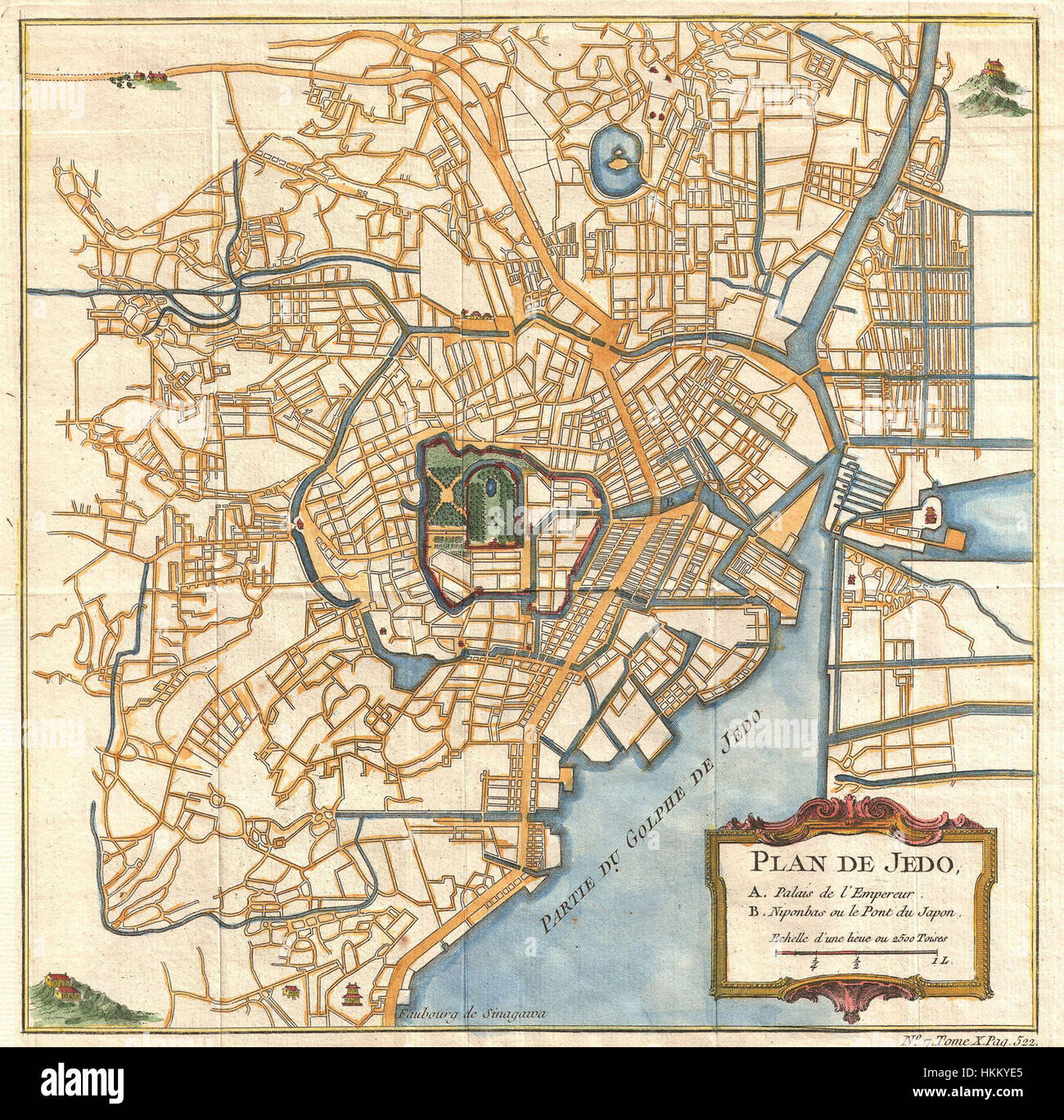 Edo map hi-res stock photography and images - Alamy