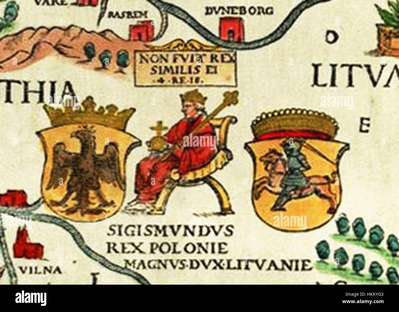 '1539-Sigismundus' is a painting that depicts the ruler Sigismundus in ...