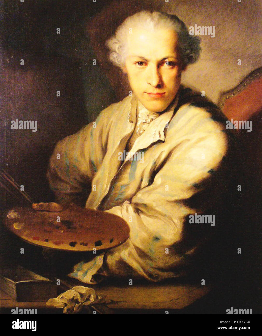 Januarius Zick’s 1755 self-portrait is a remarkable example of 18th ...
