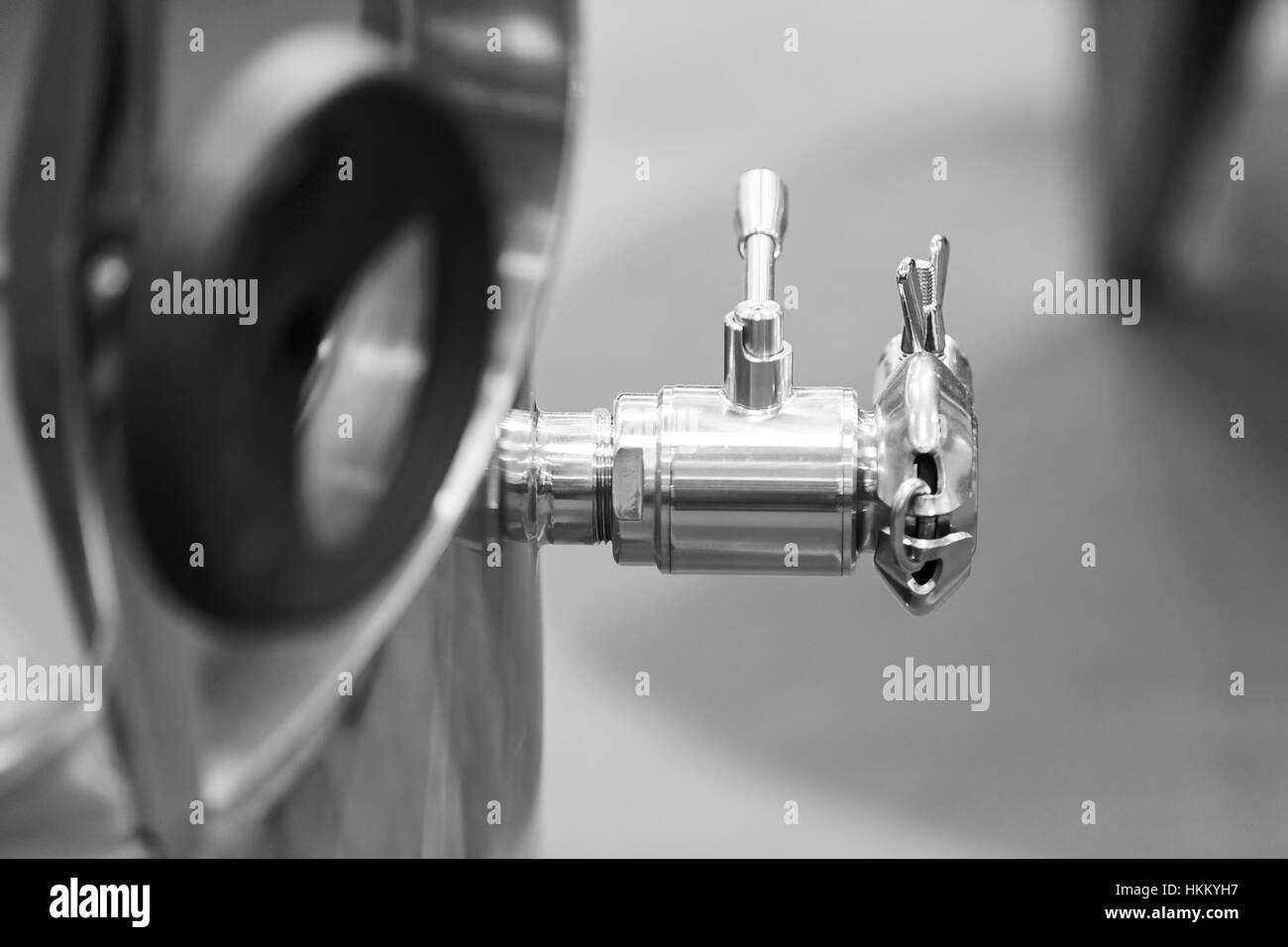 Worker at fair Black and White Stock Photos & Images - Alamy