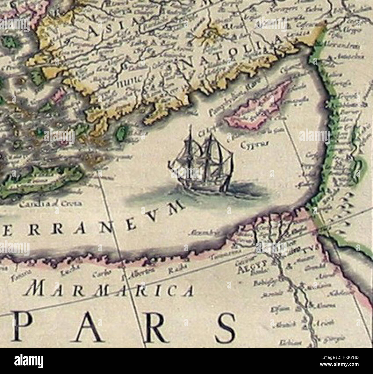 *1644 Europa Recens* by Blaeu is a historical map depicting the East ...