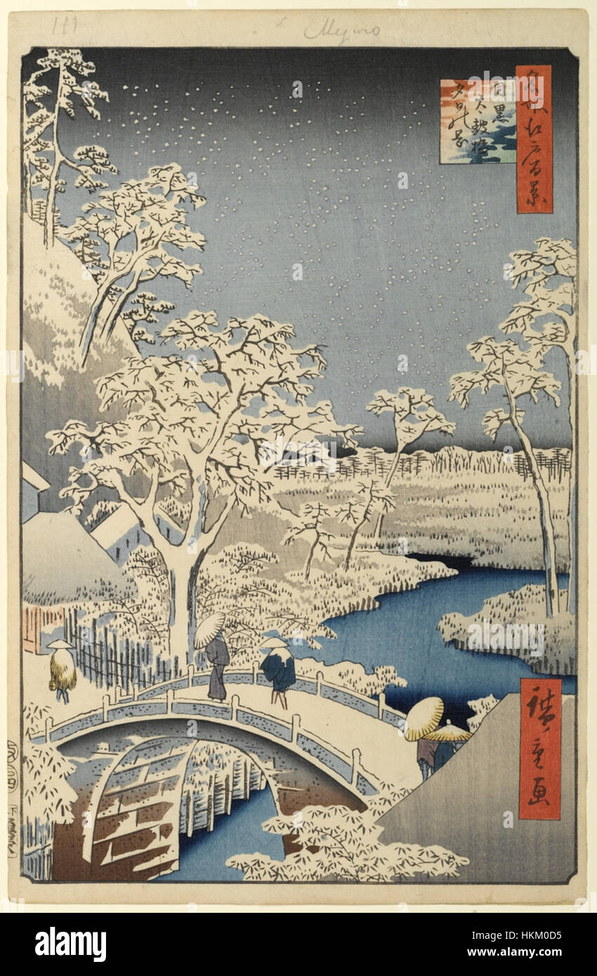 This series of 100 views of Edo showcases the daily life and urban ...