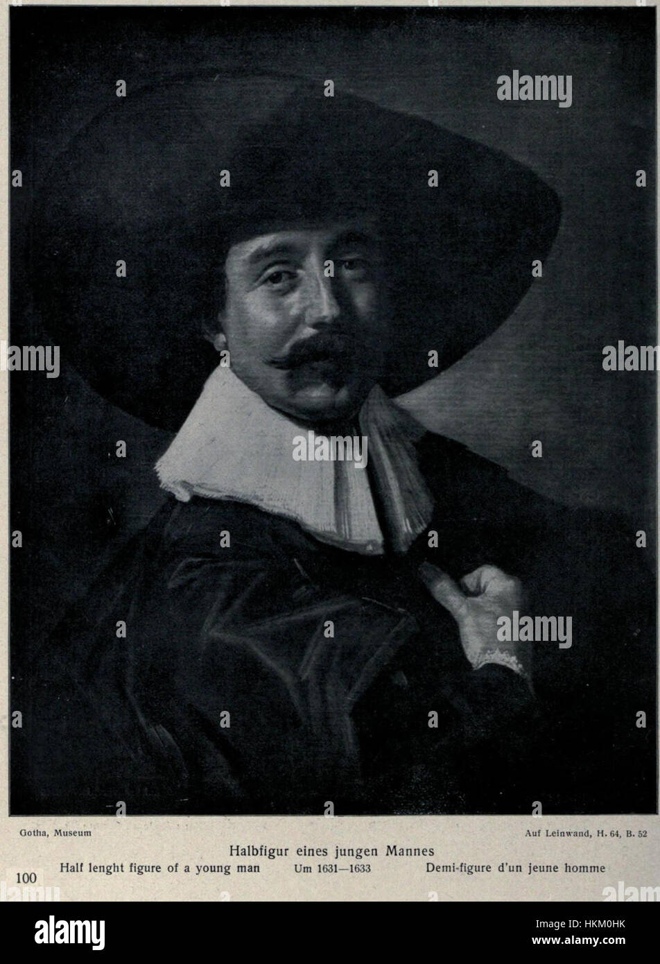 This portrait, attributed to the Dutch Golden Age artist Frans Hals ...