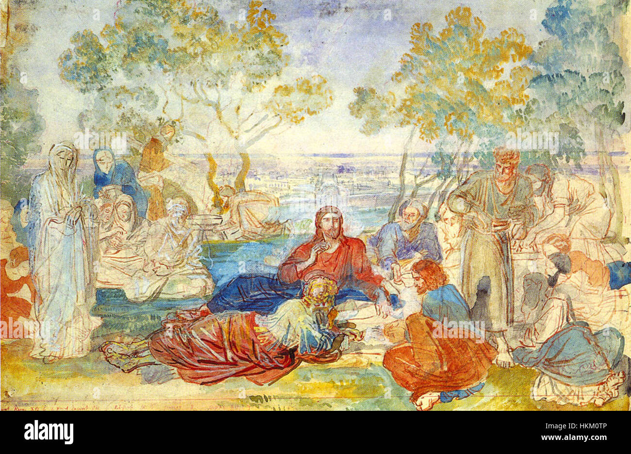 This work by Alexandr Ivanov, a prominent Russian painter, demonstrates ...