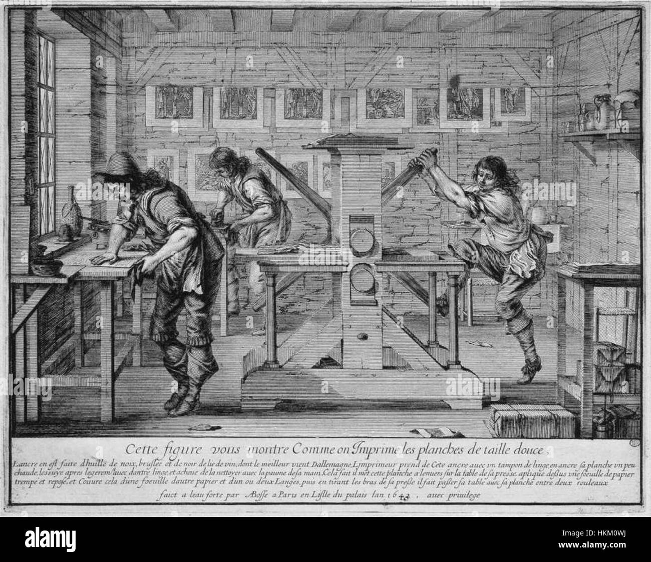 17th century workshop Black and White Stock Photos & Images - Alamy